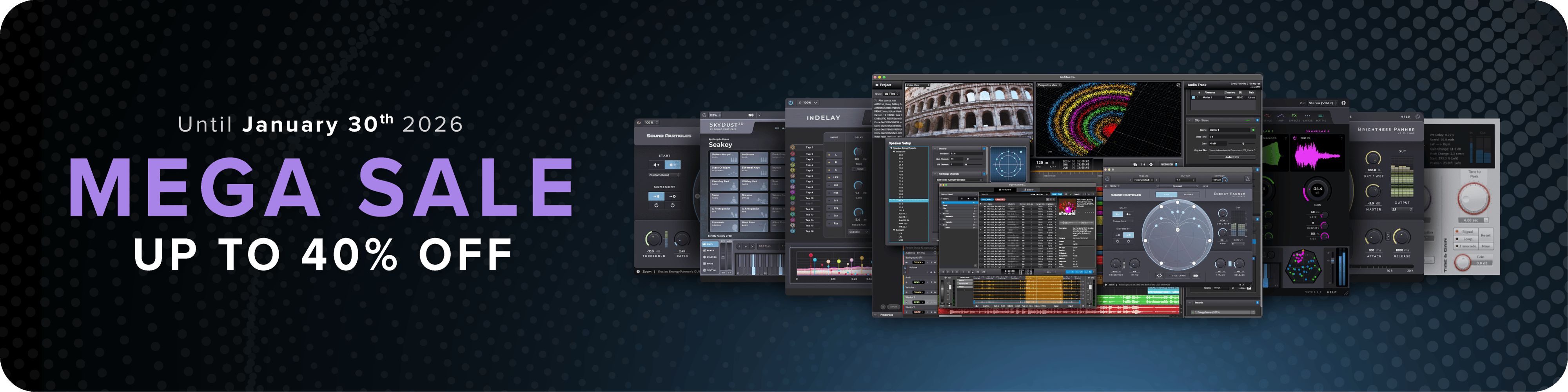 Sound Particles | Mega Sale - Up To 40% OFF