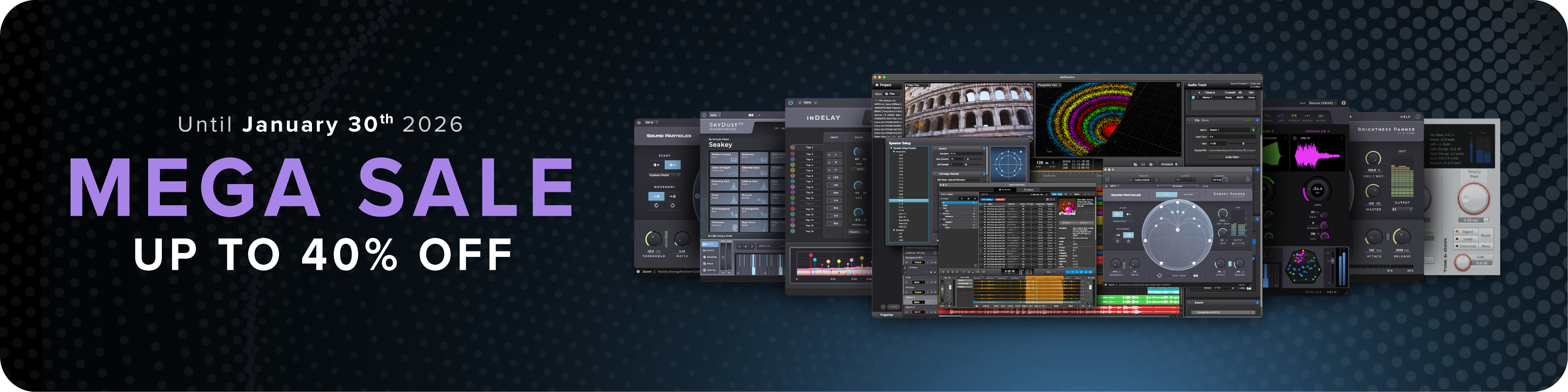Sound Particles | Mega Sale - Up To 40% OFF