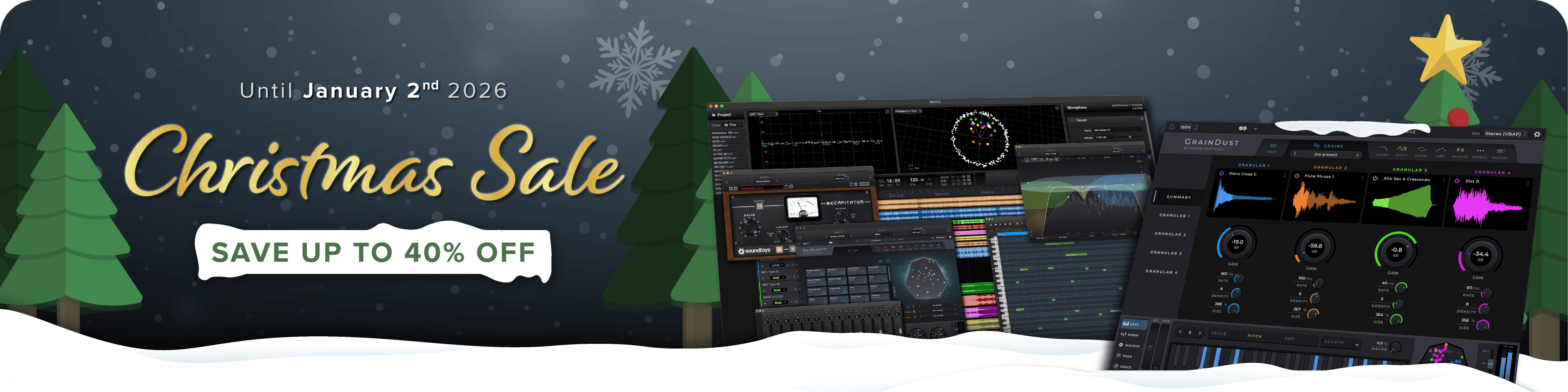 Sound Particles | Christmas Sale - Up To 40% OFF