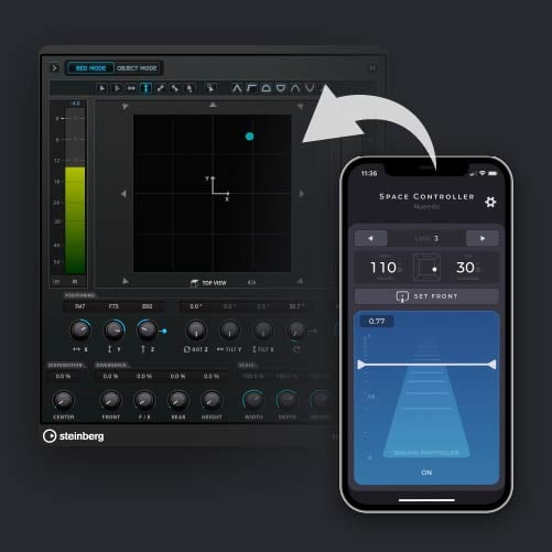 Space Controller OSC