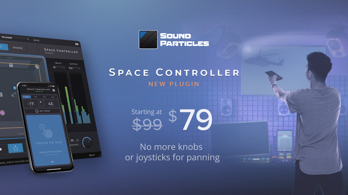 Sound Particles - Space Controller