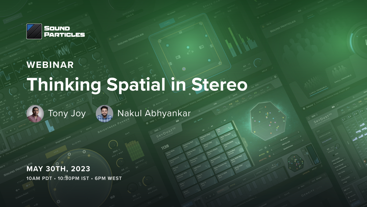 Webinar - Thinking Spatial in Stereo